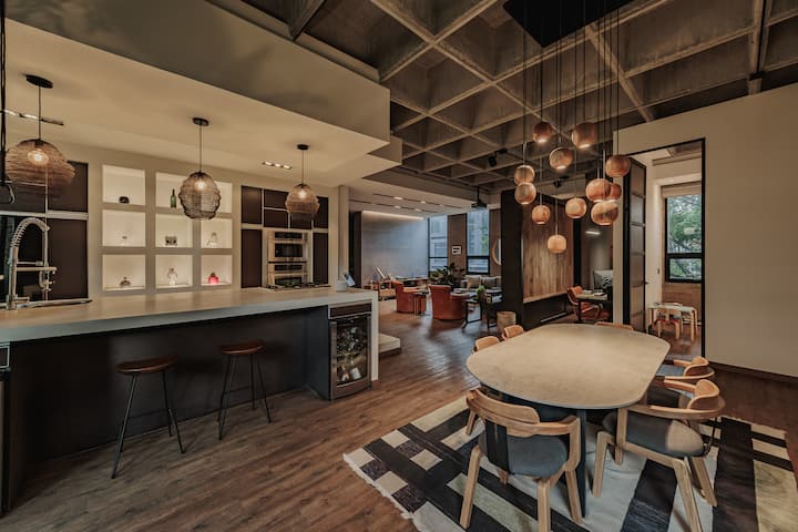 Designer Loft, Unique Location, Provenza, Lleras - Medellin, Antioquia, Colombia