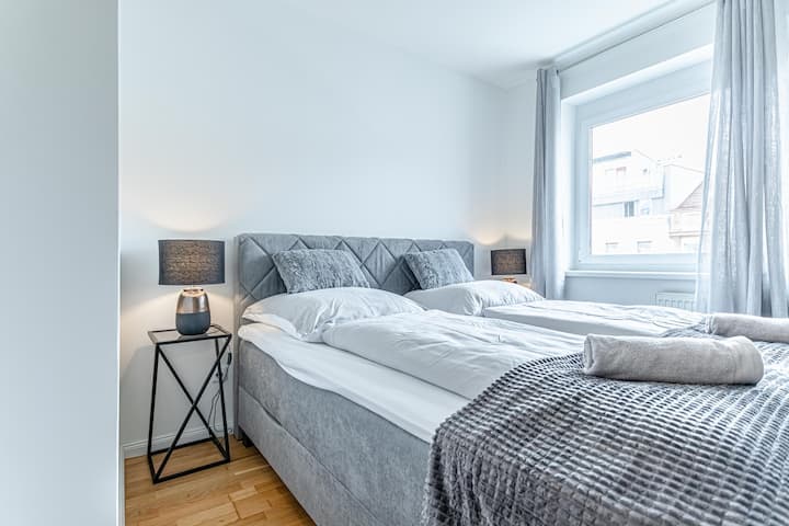Chic & Contemporary 1br+1lr Apt. In Central Vienna - 빈