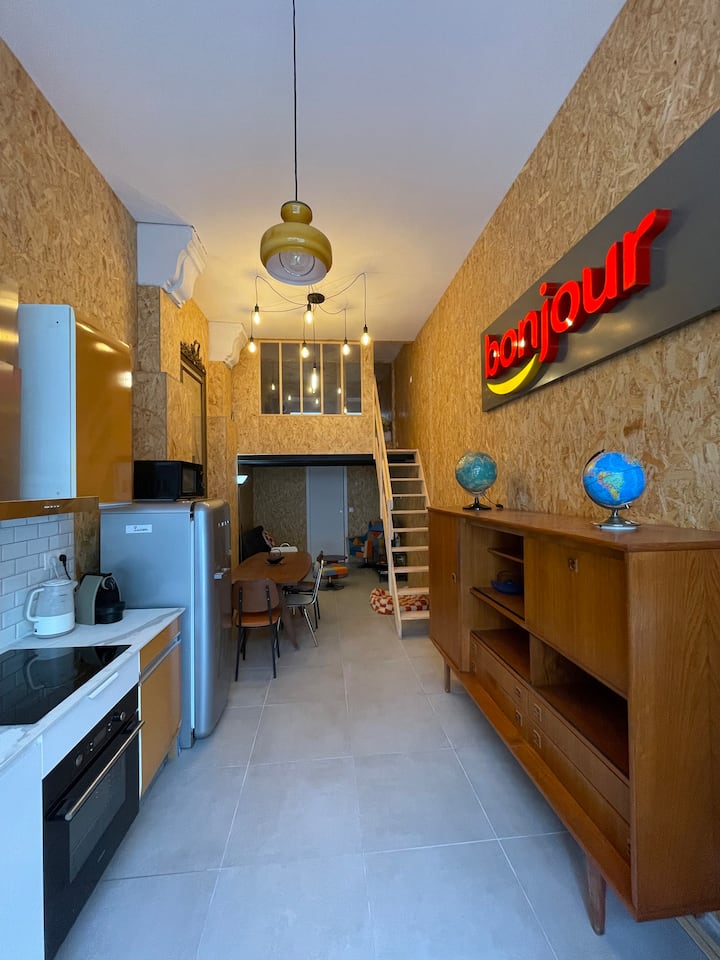 Studio Le Picardy, Déco Rétro - Plage Le Crotoy