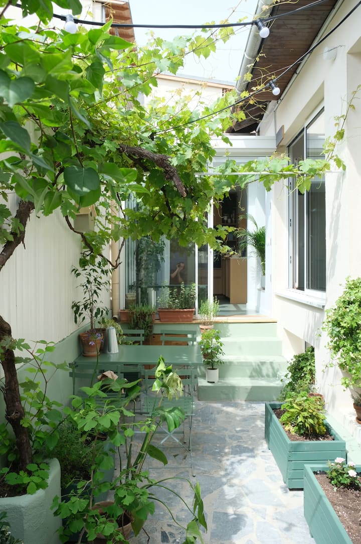 Maison Avec Cour Arborée - Montreuil, Frankreich