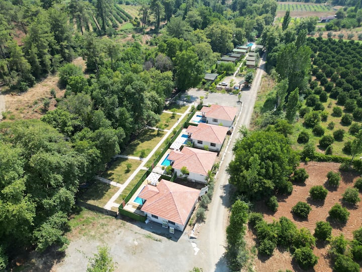 Yuvarlakçay Villaları 2 Yatak Odalı 5 Kişilik - 1 - Köyceğiz