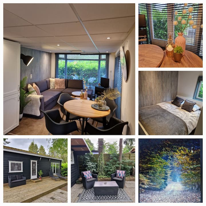 Modern Klein Chalet Vlak Bij Bos - Ermelo