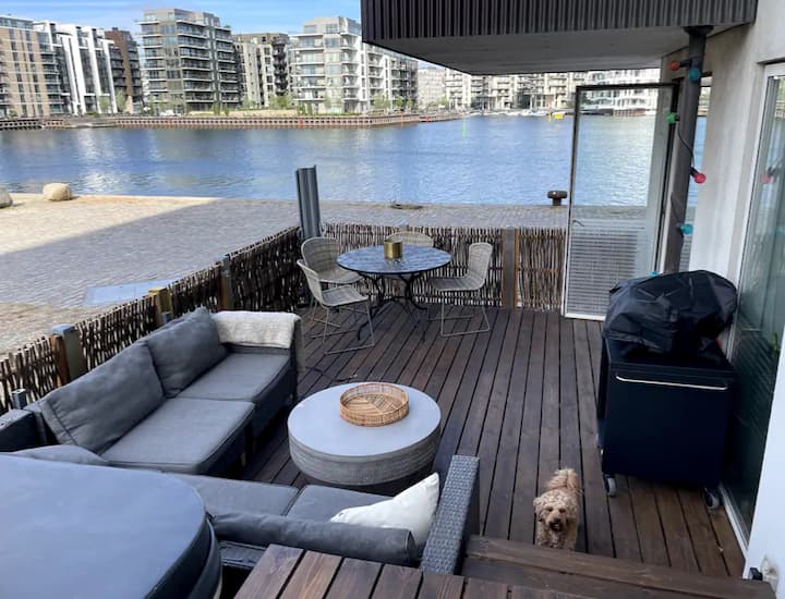 Exclusive Flat With Harbour View And Free Parking - Copenhagen