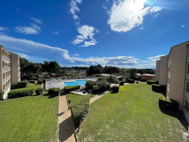 Appartement Avec Piscine - Balaruc-les-Bains