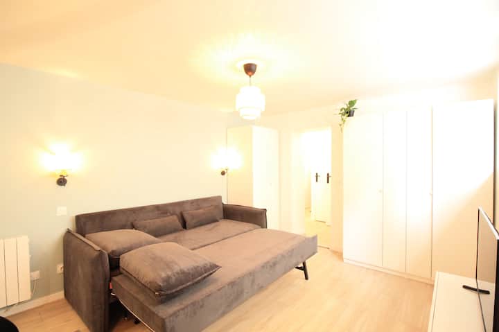 Parking Rue Gratuit - 10mnparis - Canapé Lit Emma - Arcueil