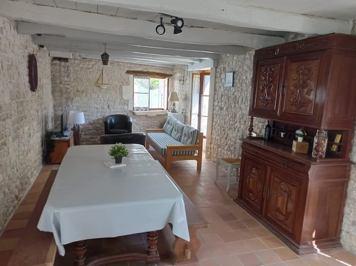 Maison De Charme Cour +Terrasse 400m Mer - Rivedoux-Plage