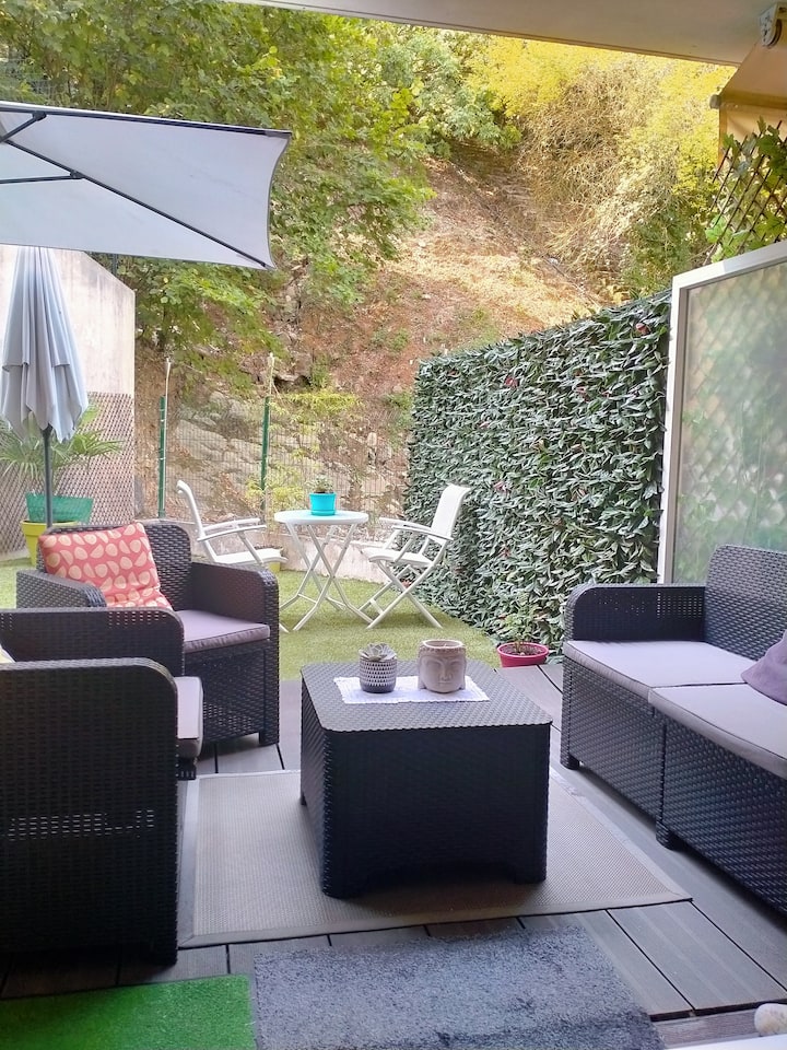 Havre De Paix Entre Mer Et Montagne /Parking Privé - Èze