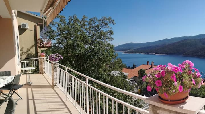 Appartamenti Alma Con Terrazzo E Vista Mare - Rabac