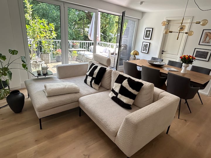 Helles Modernes Apartment - Hamburg