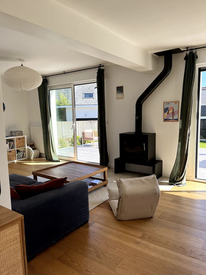 Maison Familiale à 1 Km De La Mer - Ploemeur