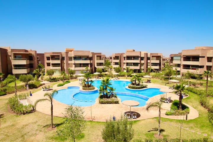 Magnifique Apt Piscine Prestigia Saphir 272 P030 - Marrakech