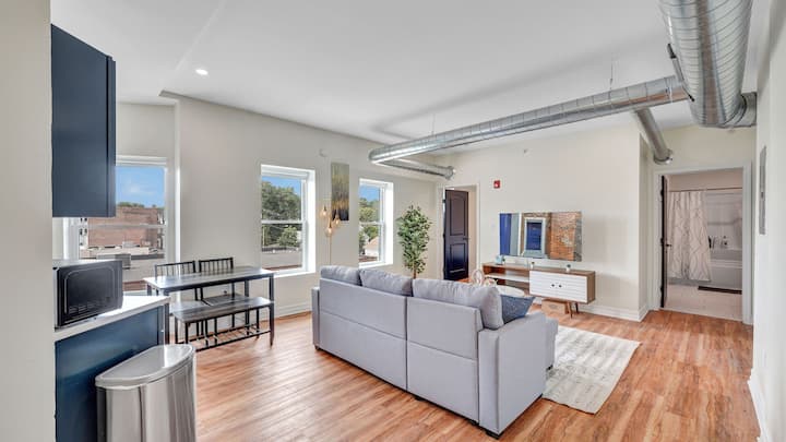 Modern & Cozy Downtown Buffalo Apt 1b1b - Buffalo, NY