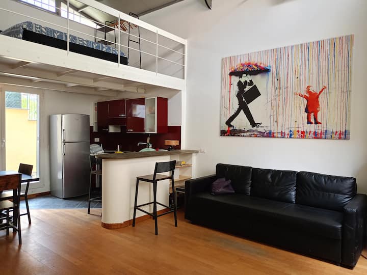 Delightful Loft In Pigneto - Roma