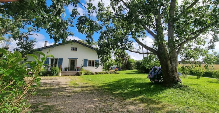 Maison à 10mn De La Mer Et Golf, Calme, Nature. - Saint-Pée-sur-Nivelle