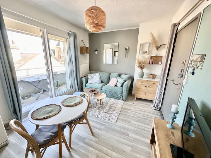 Manon - Nid Douillet Avec Balcon à 50m De La Plage - Berck