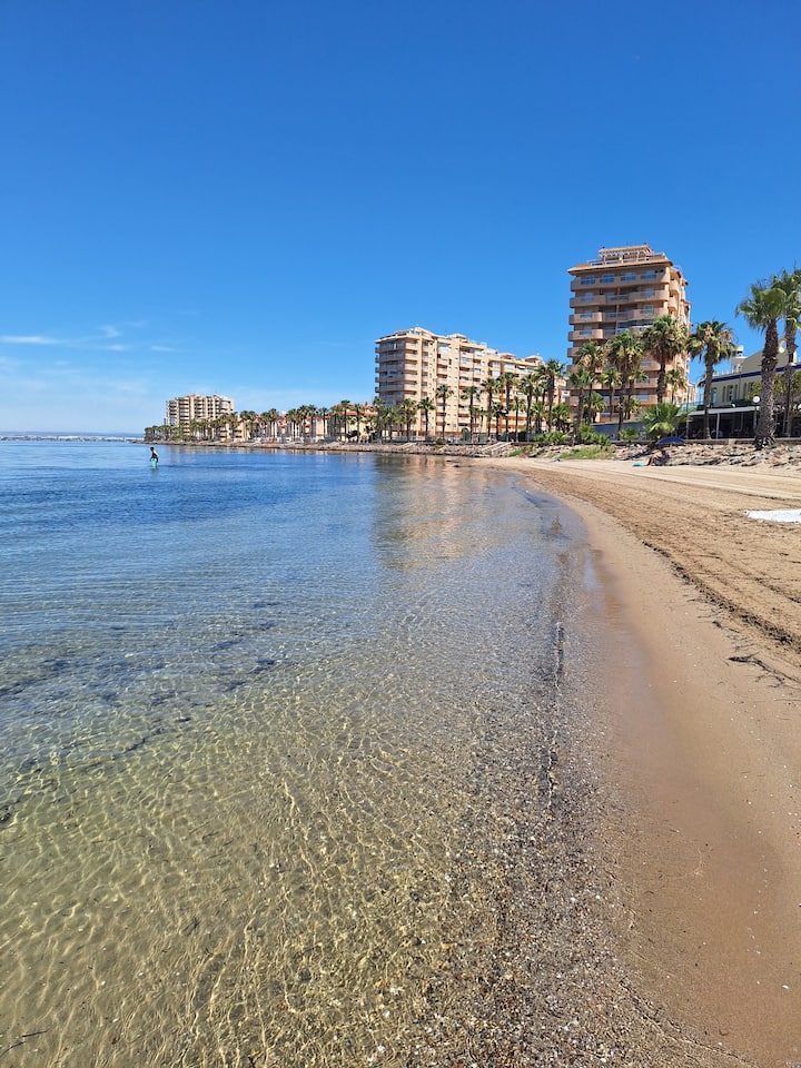 Puerto Y Playa-vista A Dos Mares - La Manga