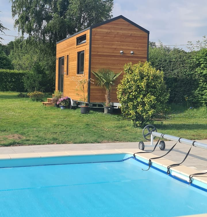 Tiny House Avec Piscine Et Spa - Aumale