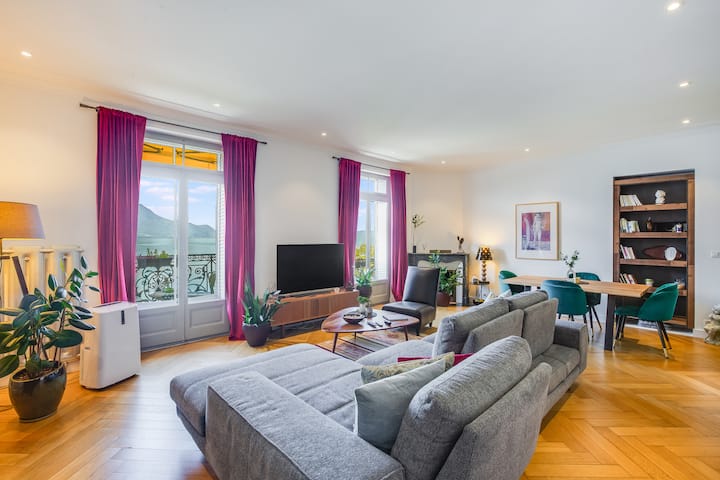 Logement Avec Vue Panoramique à 2 Pas Du Lac Léman - Montreux