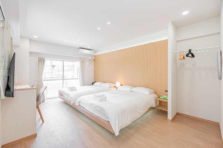Simple&comfy Apt W/ Tv Near 7-11/oedo Line - 아사쿠사