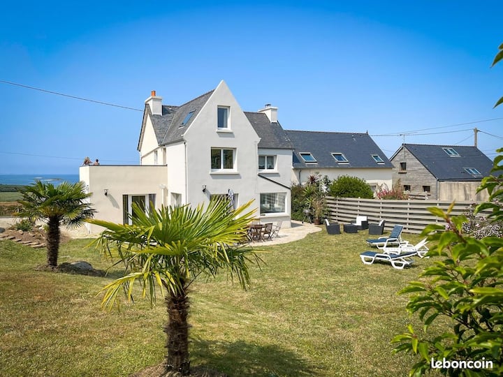 Maison Au Calme Vue Sur La Baie De Morlaix - Carantec