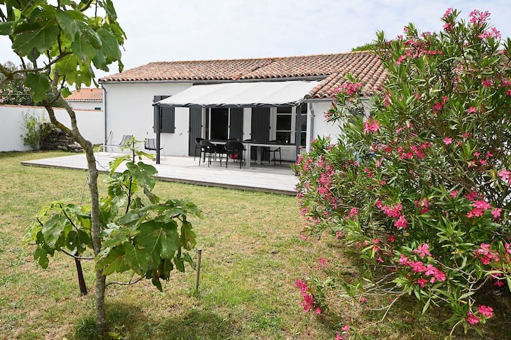 Maison De Charme Avec Jardin Clos Et La Mer à 300m - Saint-Clément-des-Baleines