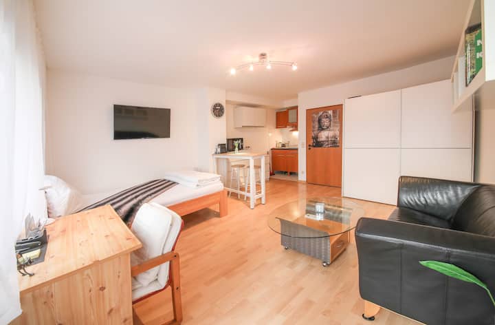 3-wiesbaden Studio-terrasse Wlan Parkplatz Frei - Wiesbaden