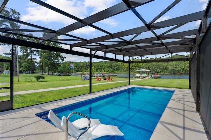 Luxe Lake Marion Oasis With Pool/hot Tub/dock - Lake Marion, SC