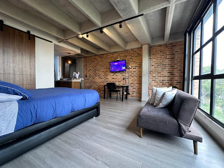 Loft Cerca Embajada Americana Y Corferias - 波哥大