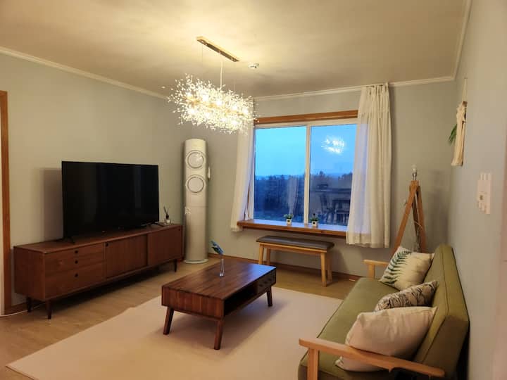 제주 드 루앙 함덕점(최대13인 수용) 귤밭 뷰/바다 뷰 - Jeju-si