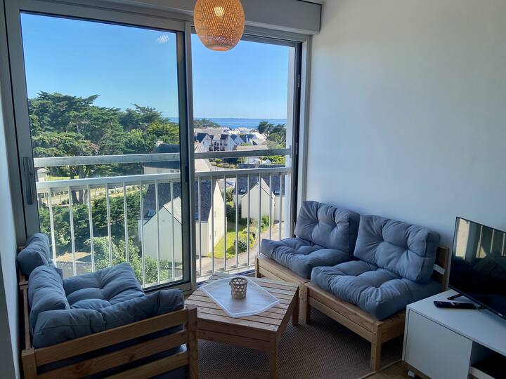 47 Reflets- 4p-wifi-parking-vue Mer - Quiberon