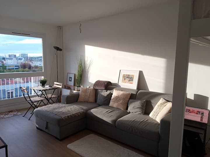 Studio Cosy Avec Parking, à 10 Min De Montparnasse - Vanves
