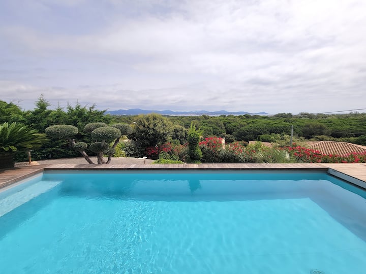 Villa L'horizon, Magnifique Vue Mer Et Esterel - Costa Azul