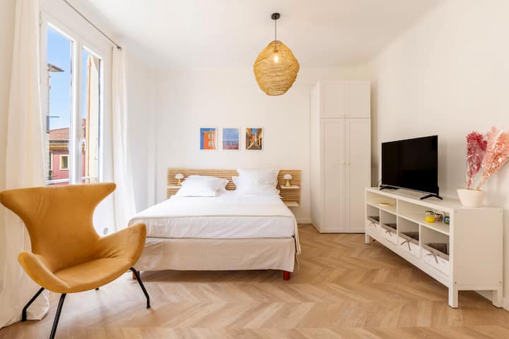 Studio Neuf, Port De Nice, Plage 5 Min à Pied - Nice