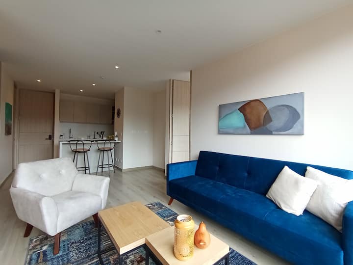 Blue Cool Apartment In Bogotá - Bogotá