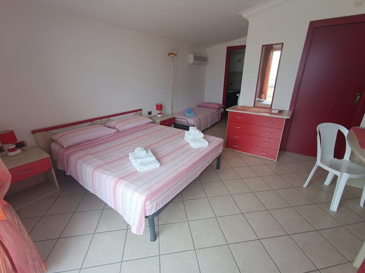 B&b Cavalluccio Marino - Tripla Camera Vulcano - Soverato