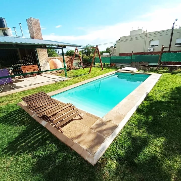 Cabaña C/piscina Y Sierras - San Luis