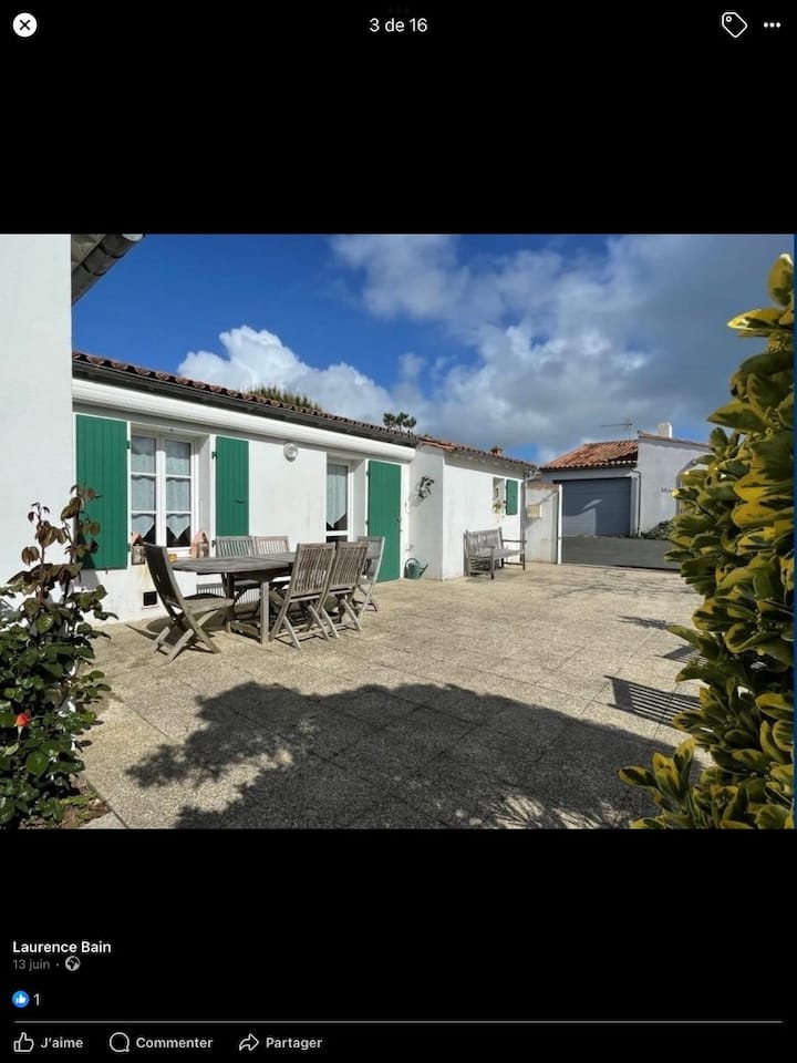 Maison 3 Chambres, Proche Plage - Rivedoux-Plage