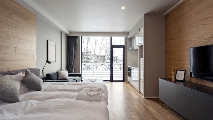 The Kamui Niseko Studio Room With Balcony (45㎡) - Niseko