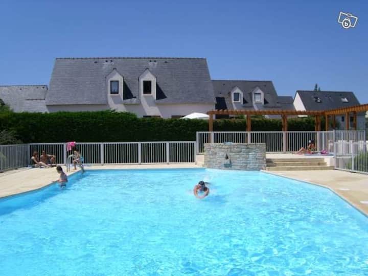 Maison Dans Une Résidence Calme - Plouharnel