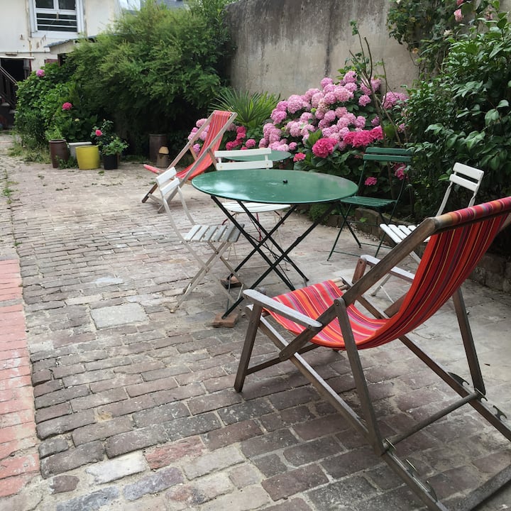 Grande Maison Atypique Sur Cour Verdoyante - Le Havre