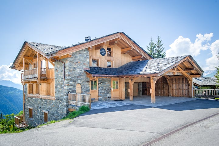 Appt 3* En Chalet, 44m², Jardin-la Rosière Station - La Rosière