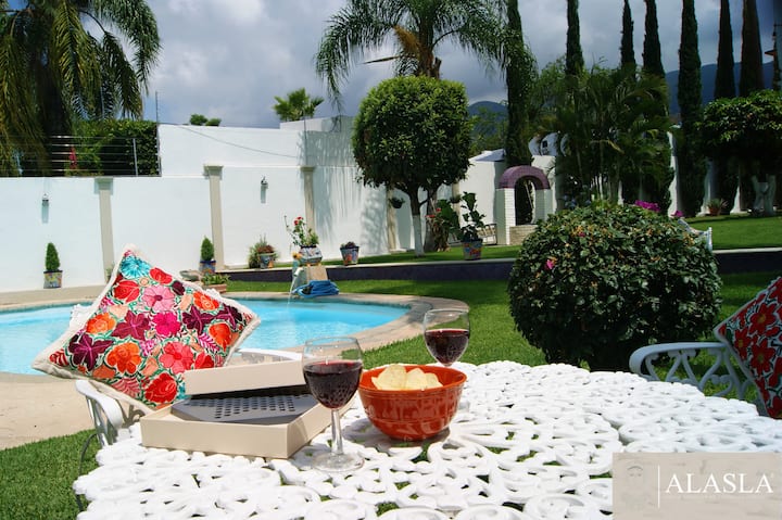 Hermosa Villita En Ajijic A Pasos Del Lago - Ajijic