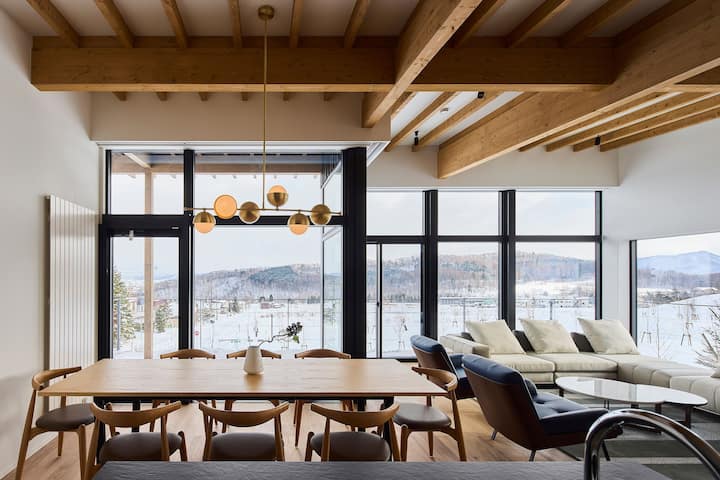 Shiyuki | 4br Chalet, 2-minute Drive To Ski Lift - 蘆別市