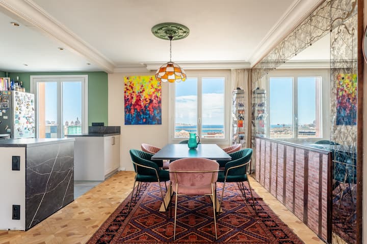 Le Grand Paris - T4 Vue Mer - Terrasse - Marseille