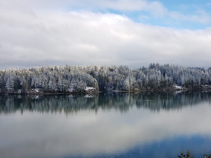 Waterfront Retreat With A  Hot Tub, Sauna. Pets Ok - Shelton, WA