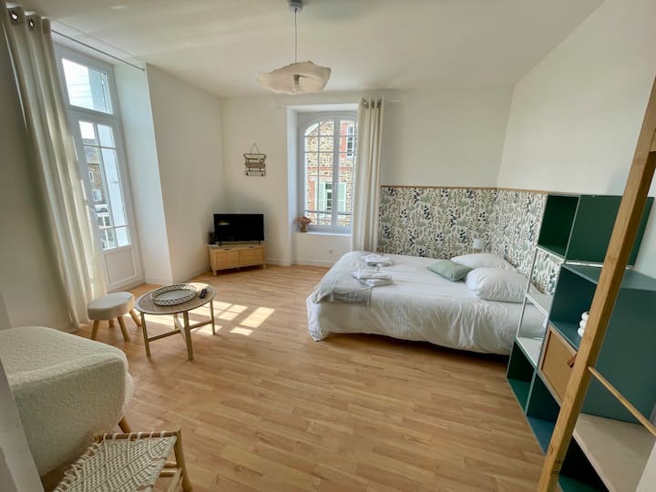 Grand T1 à La Décoration Soignée - Lamballe