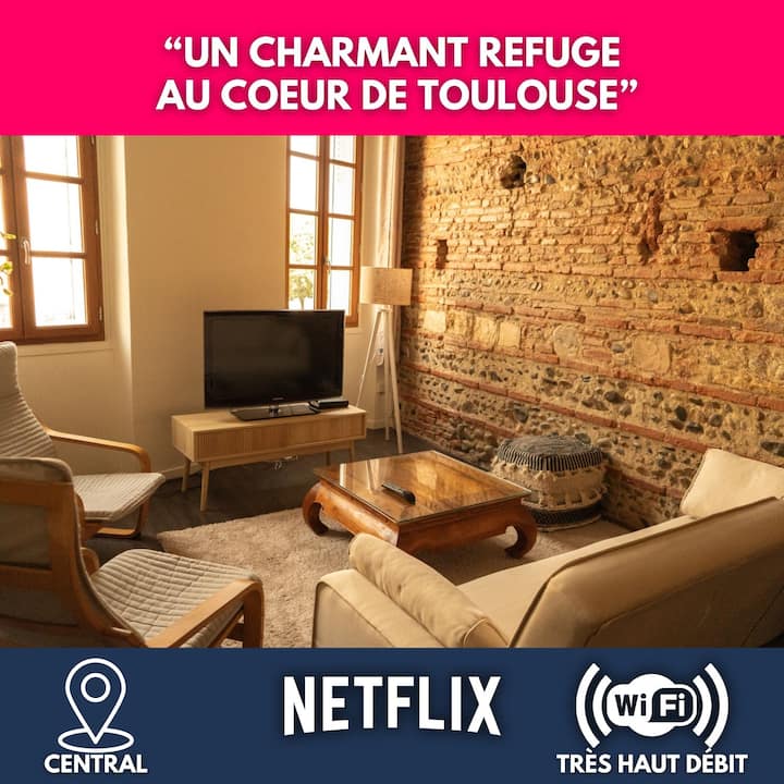 Le Charme D'arnaud : Cosy, Wifi & Confort - Toulouse