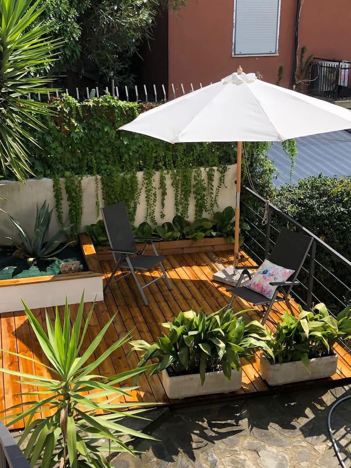 In Villa Patio 2rooms 4guests Air Condiz Station - La Spezia, Italia