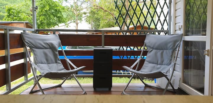 Mobil-home 4 Personnes Climatisé - Tarascon-sur-Ariège