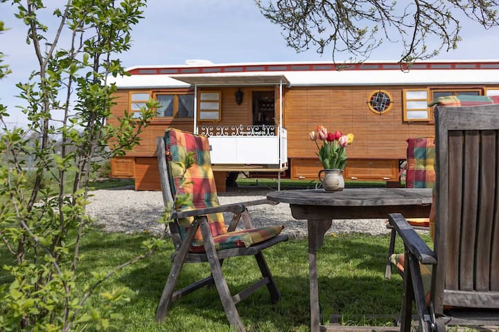 Circuswagen- Schwarzwald-schweiz-rust-frankreich - Rust